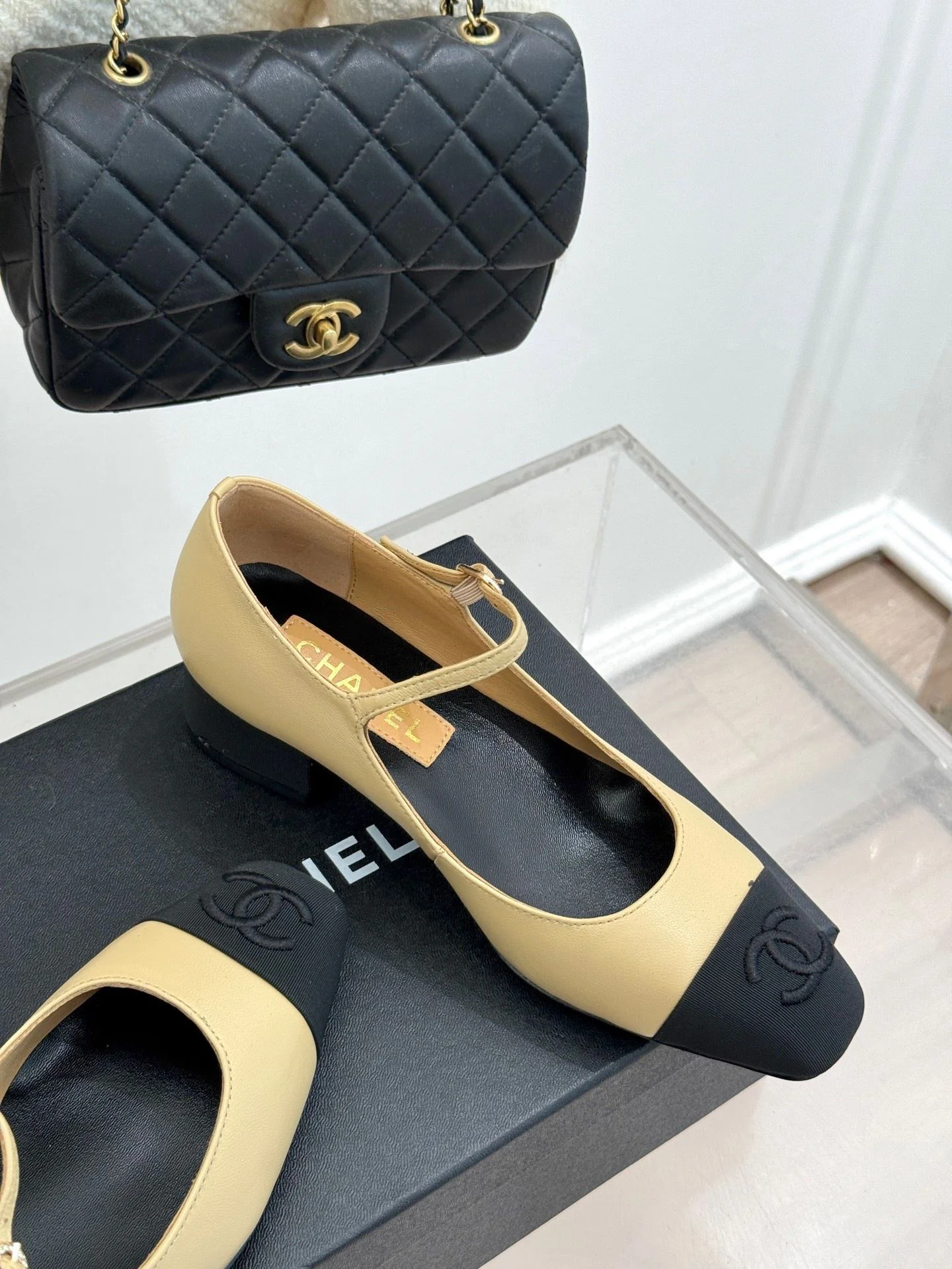 Exact replica Chanel Heeled Shoes