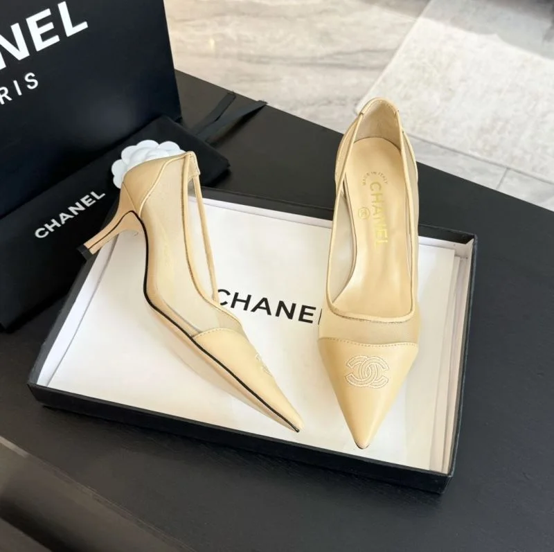 Mirror quality Chanel Heeled Shoes