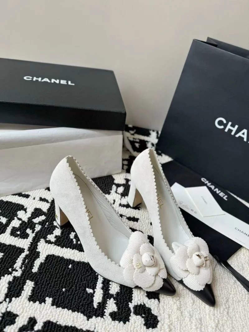 Precise copy Chanel Heeled Shoes