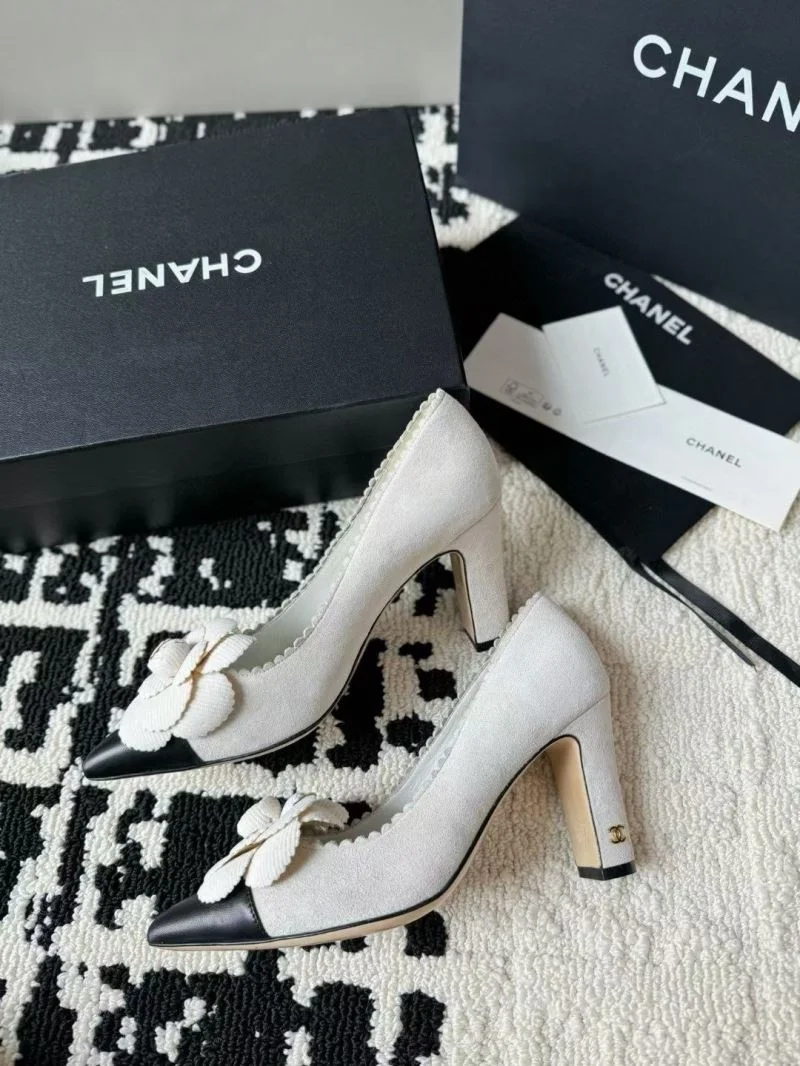 Precise copy Chanel Heeled Shoes