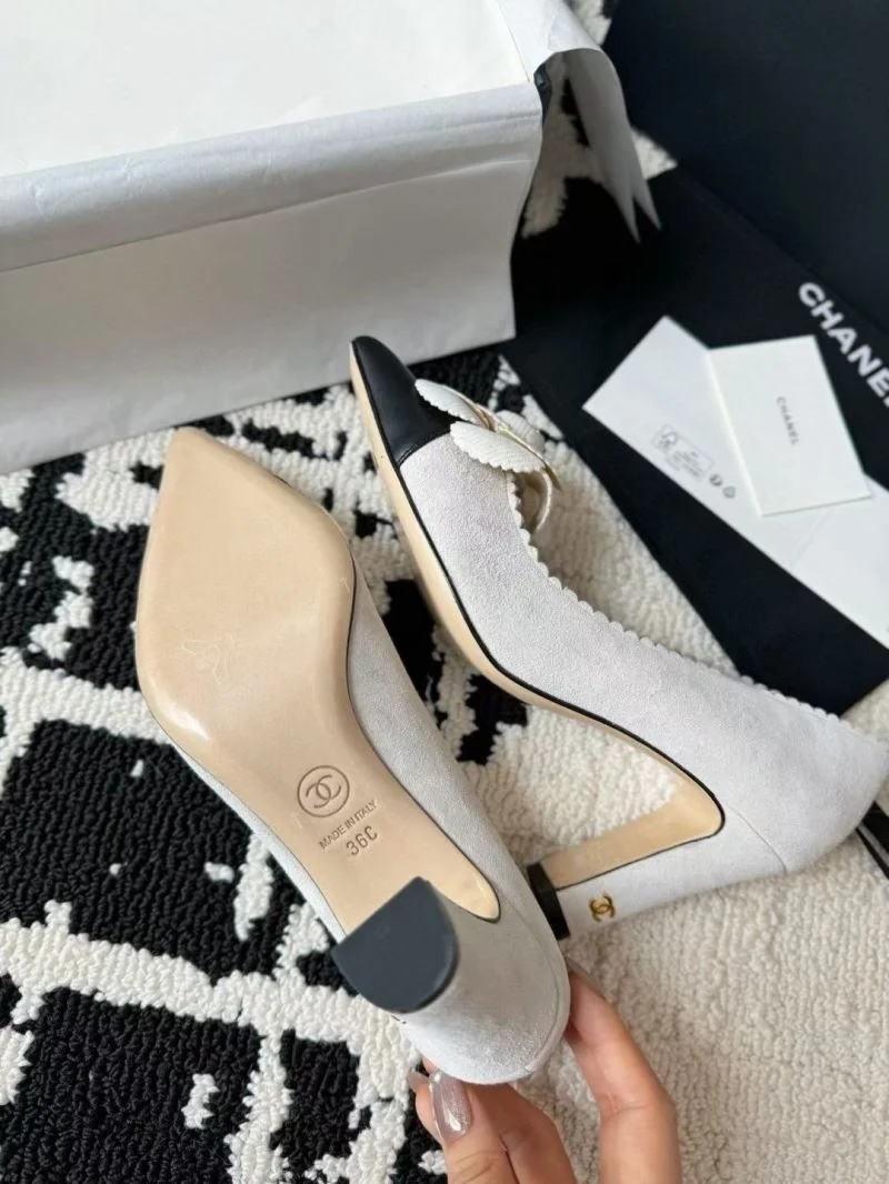 Precise copy Chanel Heeled Shoes
