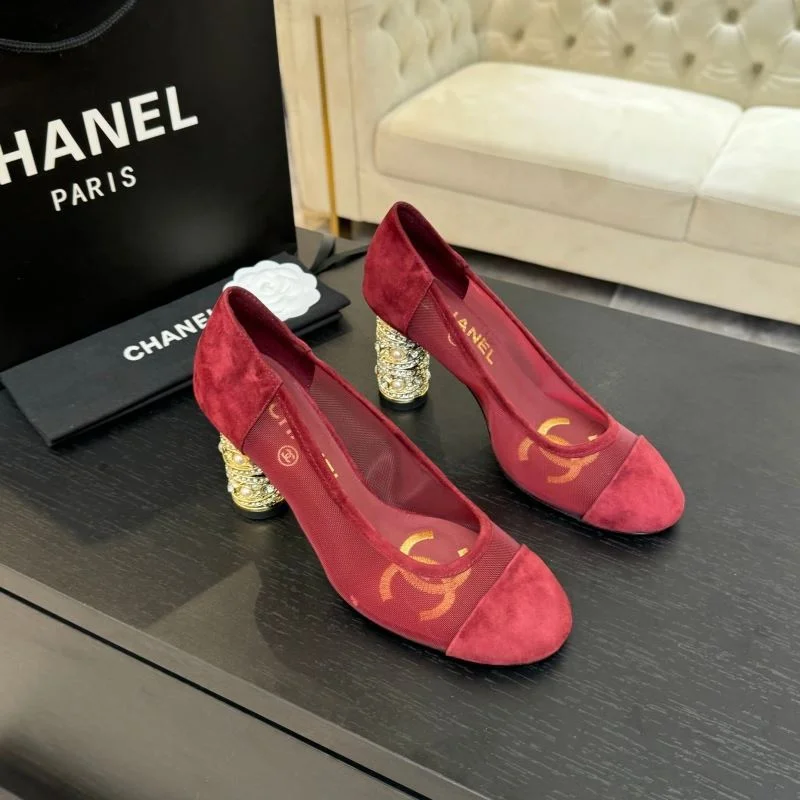 Mirror quality Chanel Heeled Shoes