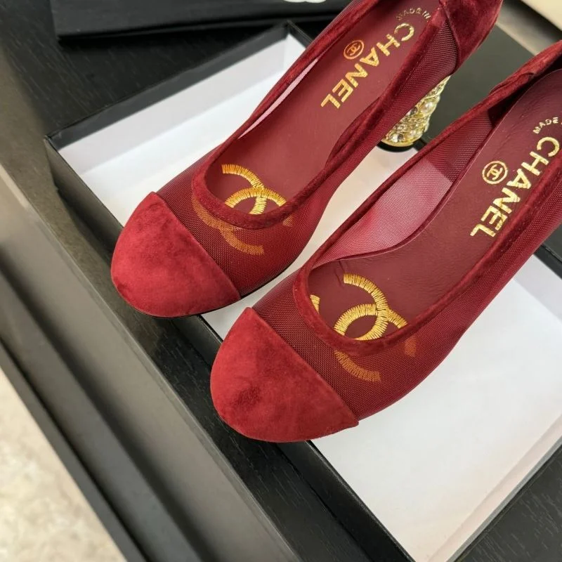 Mirror quality Chanel Heeled Shoes