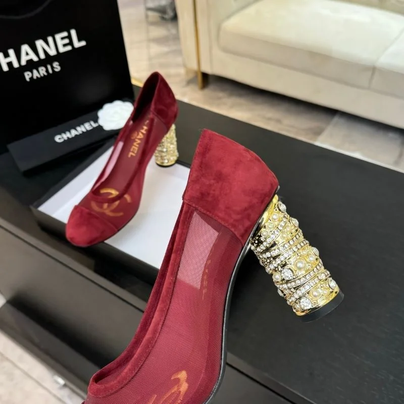 Mirror quality Chanel Heeled Shoes