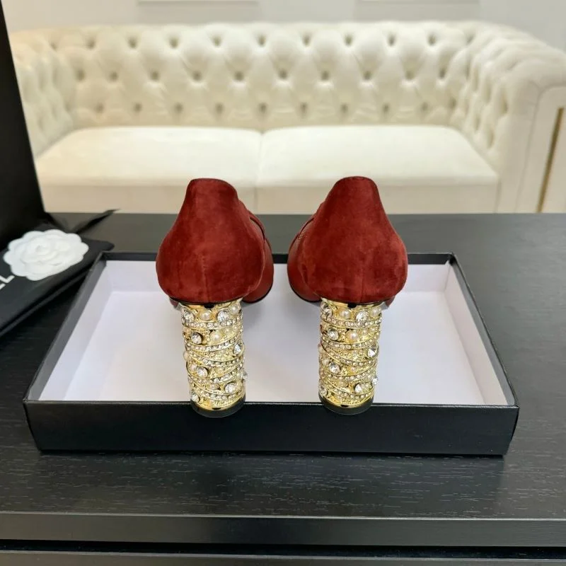 Mirror quality Chanel Heeled Shoes