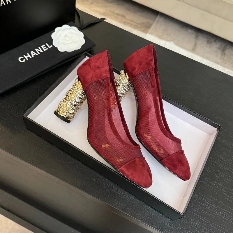 Mirror quality Chanel Heeled Shoes
