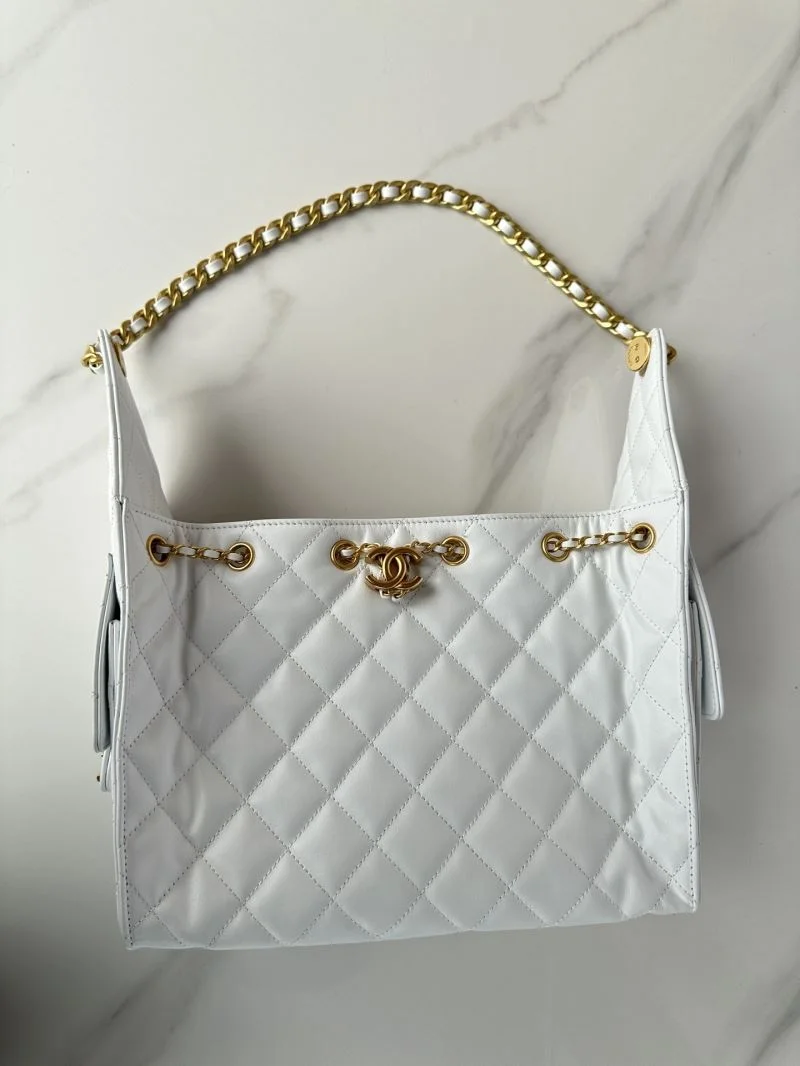 Brand-authenticated Chanel Hobo Bags