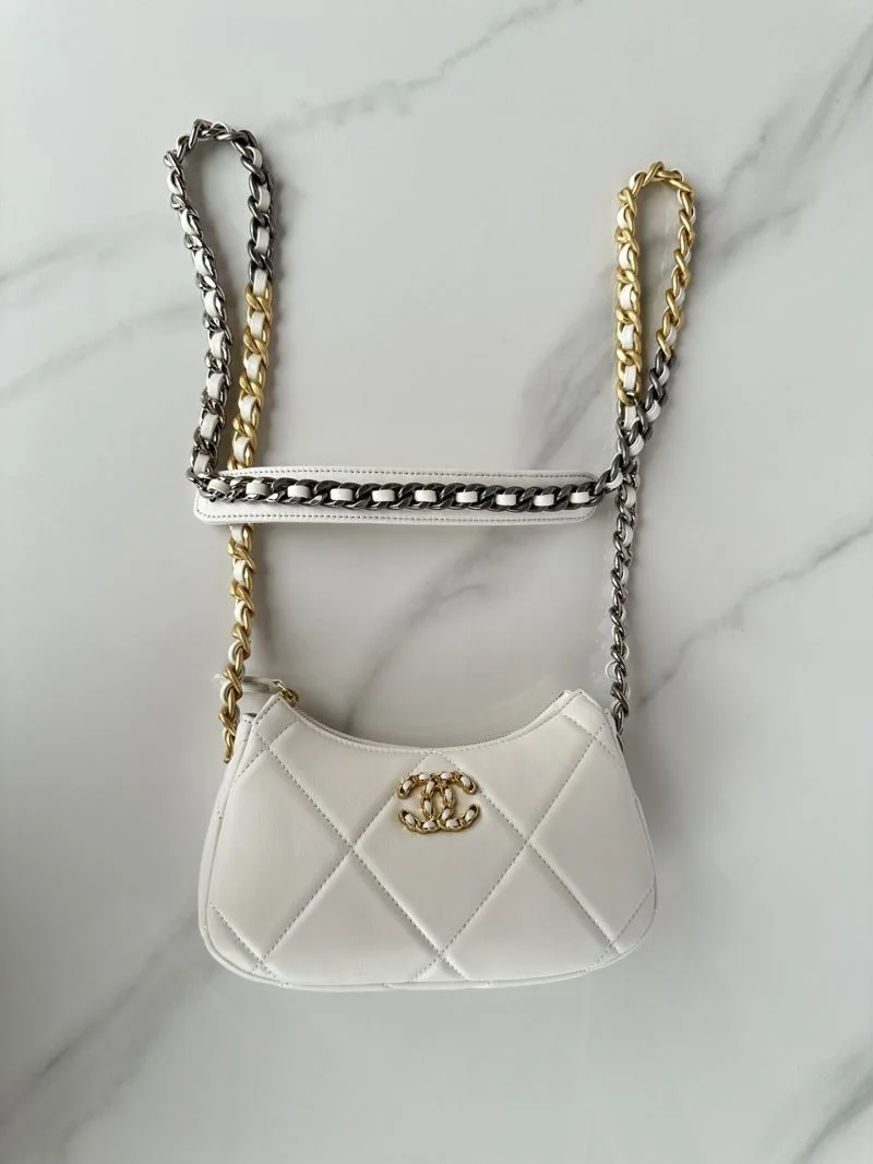 Brand-authenticated Chanel Hobo Bags