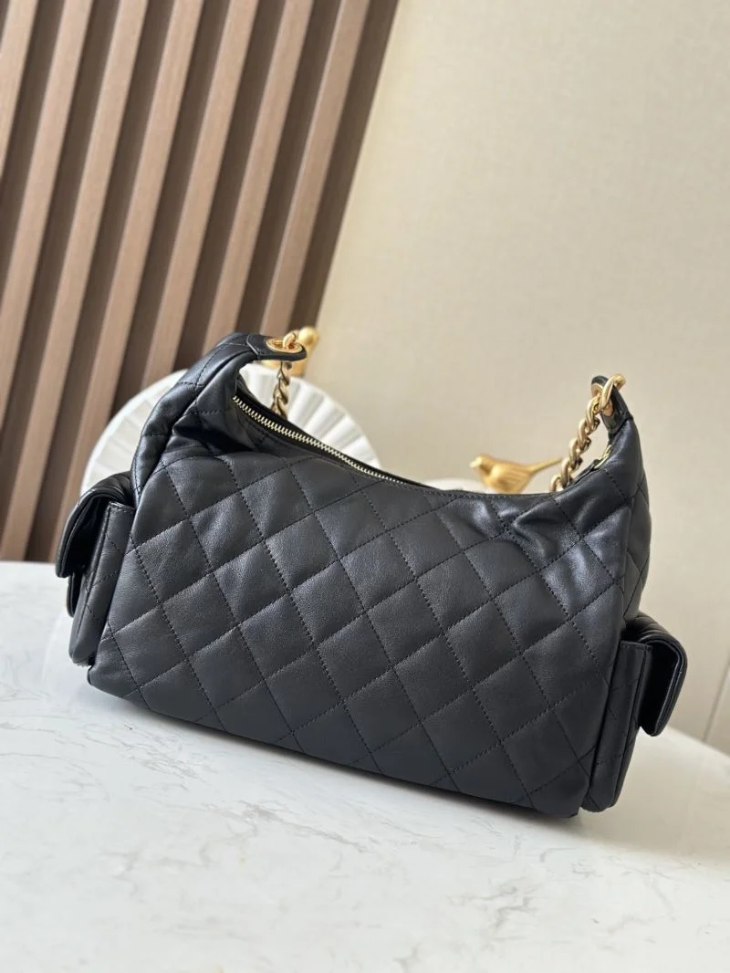 Brand-authenticated Chanel Hobo Bags
