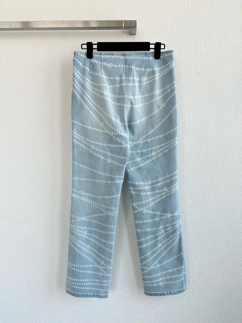 Brand-authenticated Chanel Jeans