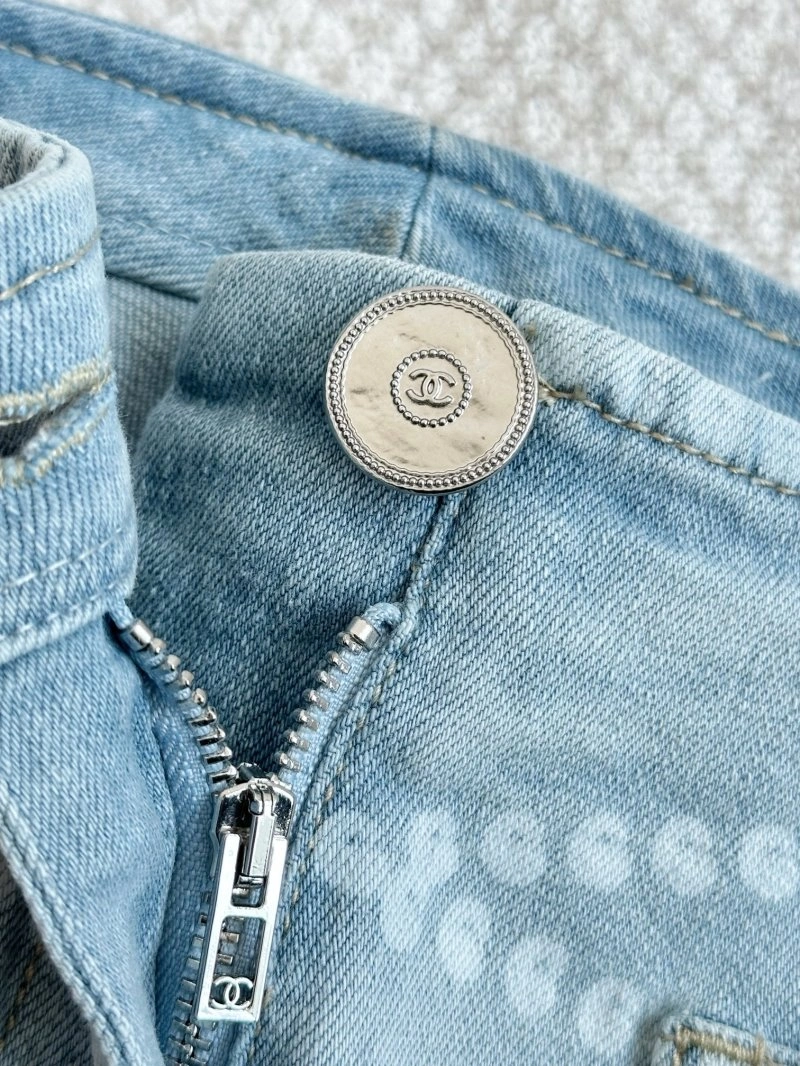 Brand-authenticated Chanel Jeans