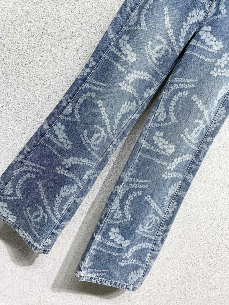 Brand-authenticated Chanel Jeans