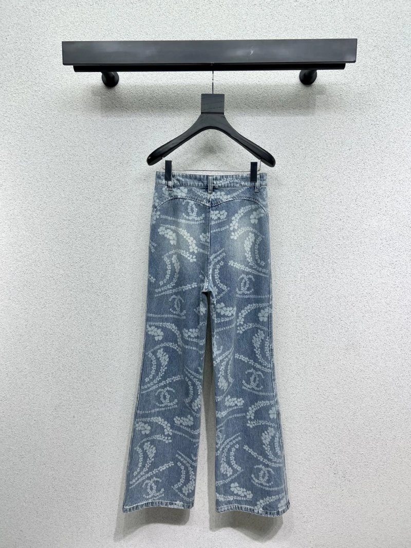 Brand-authenticated Chanel Jeans
