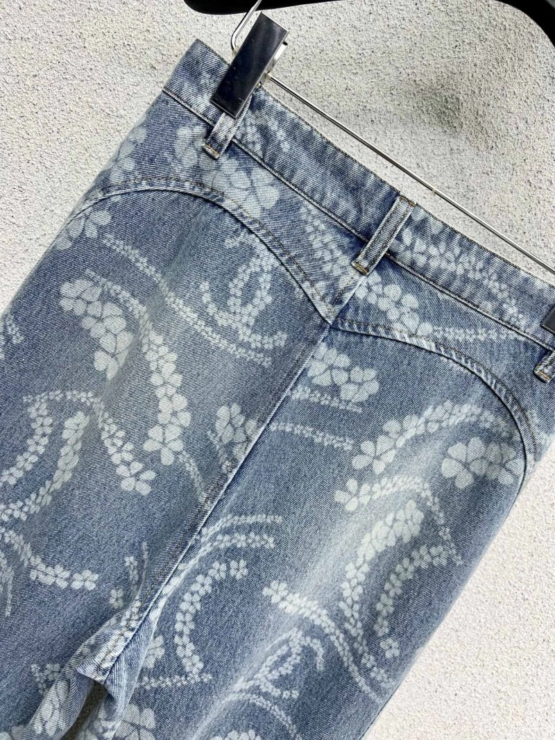 Brand-authenticated Chanel Jeans