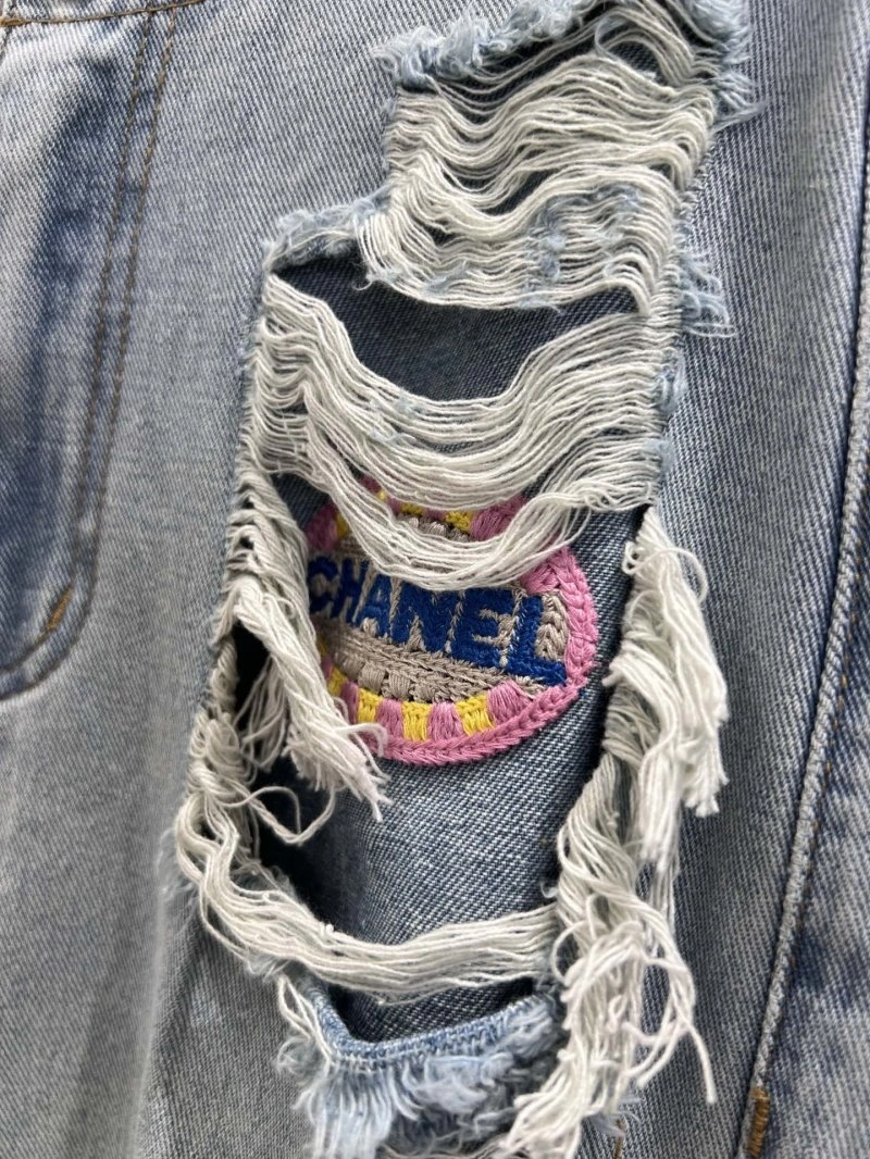 Brand-authenticated Chanel Jeans