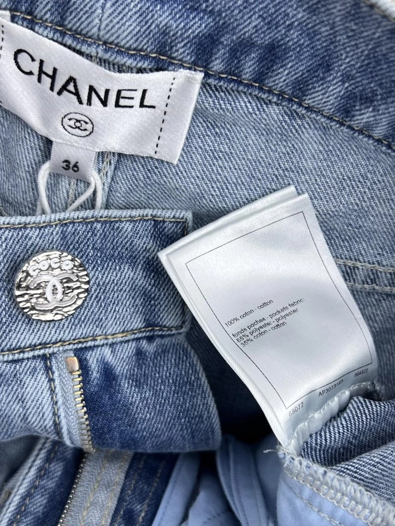 Factory-made Chanel Jeans