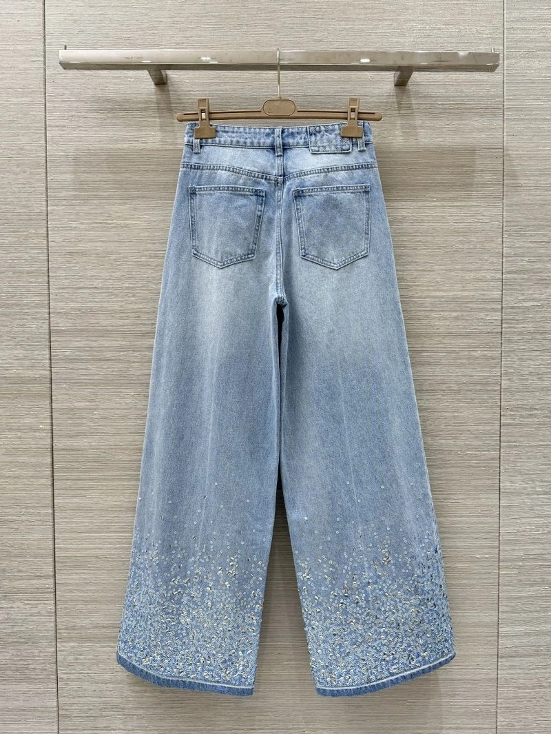 Precise copy Chanel Jeans
