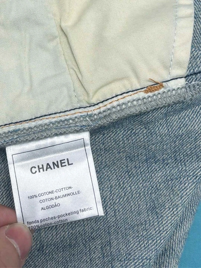 Exact replica Chanel Jeans