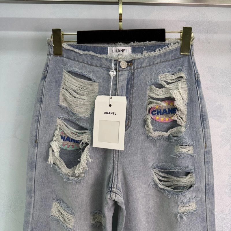 Factory-made Chanel Jeans