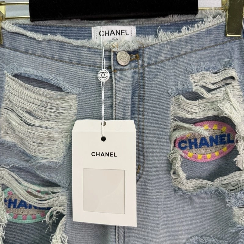 Factory-made Chanel Jeans