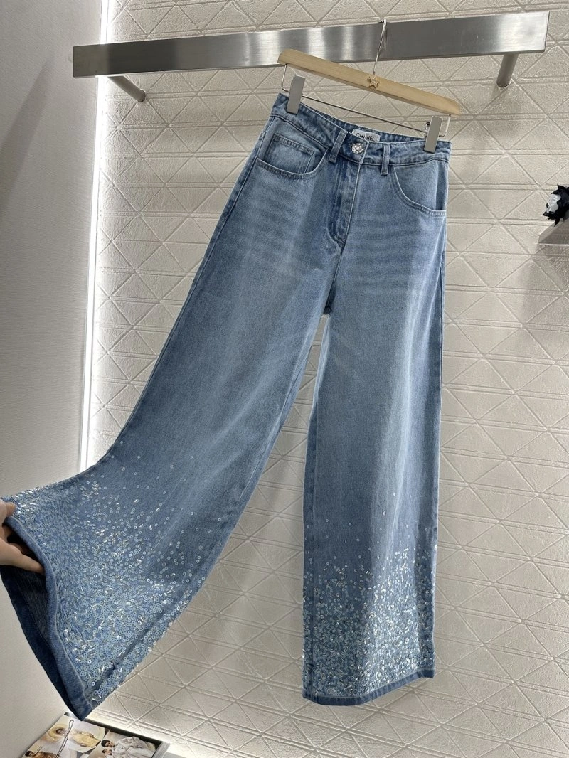 Precise copy Chanel Jeans
