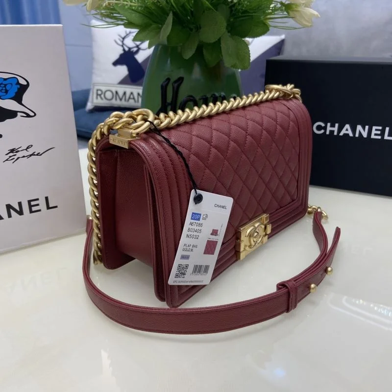 Brand-authenticated Chanel Leboy Series Bags