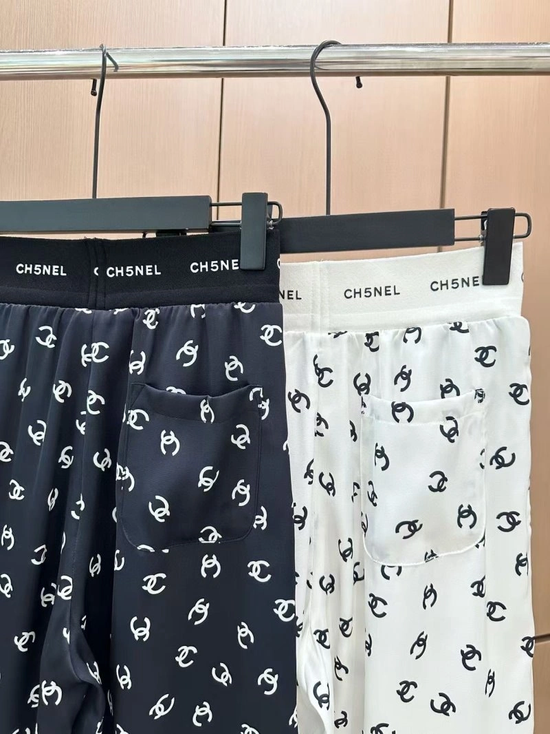 Brand-authenticated Chanel Long Pants