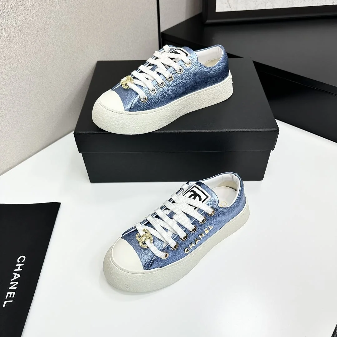 Real Chanel Low Shoes