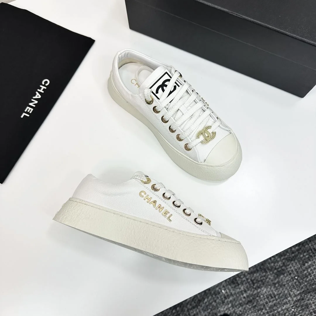 Brand-authenticated Chanel Low Shoes