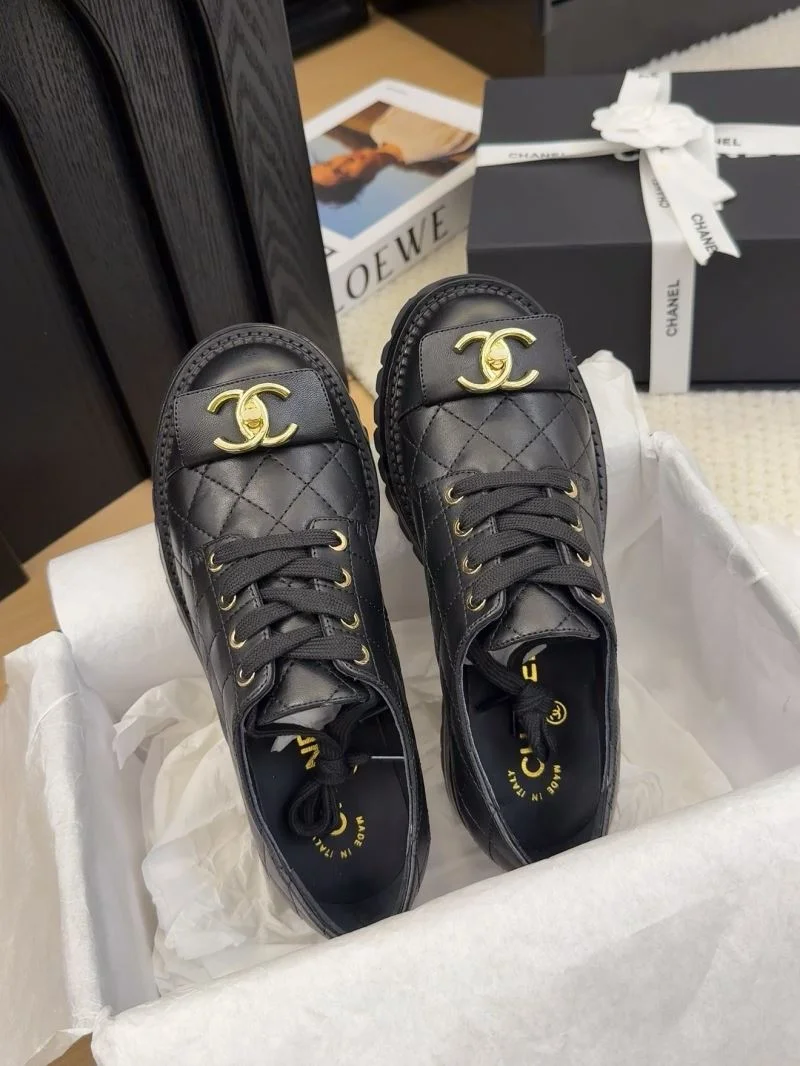 Real Chanel Low Shoes
