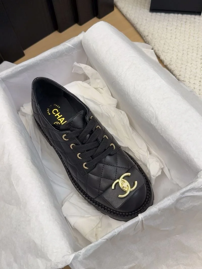 Real Chanel Low Shoes