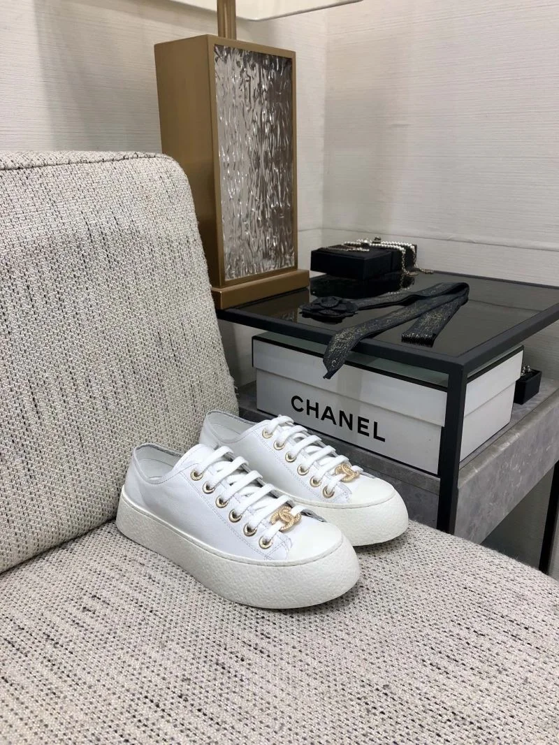 Official Chanel Low Shoes