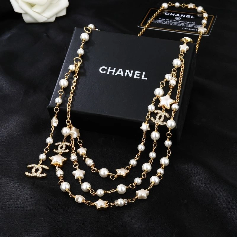 Real Chanel Necklaces