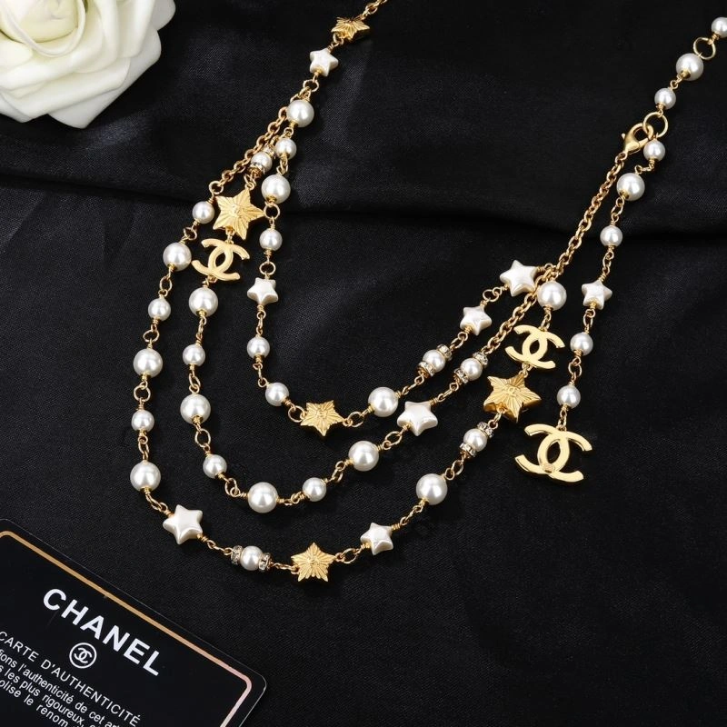Real Chanel Necklaces