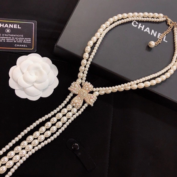 Real Chanel Necklaces