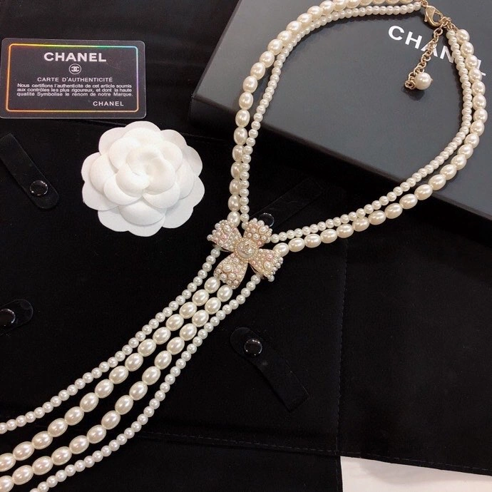 Real Chanel Necklaces