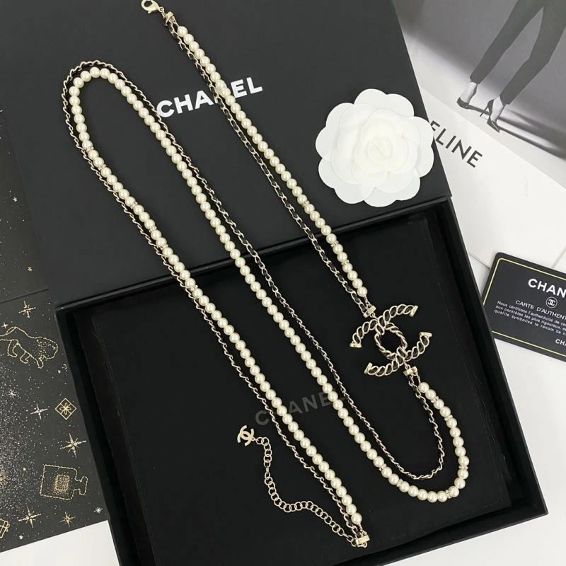 Real Chanel Necklaces