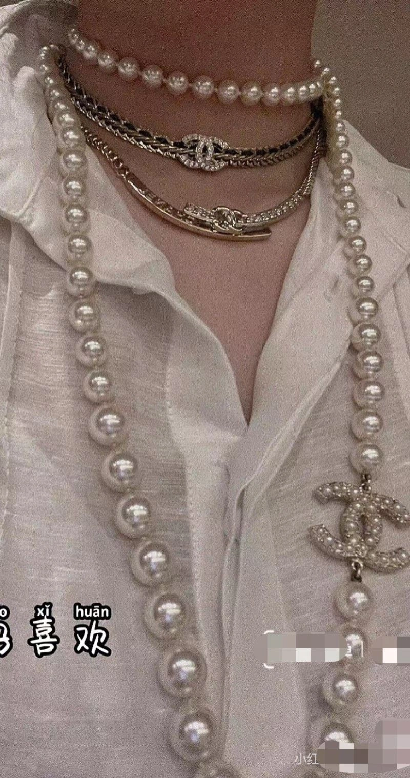 Real Chanel Necklaces