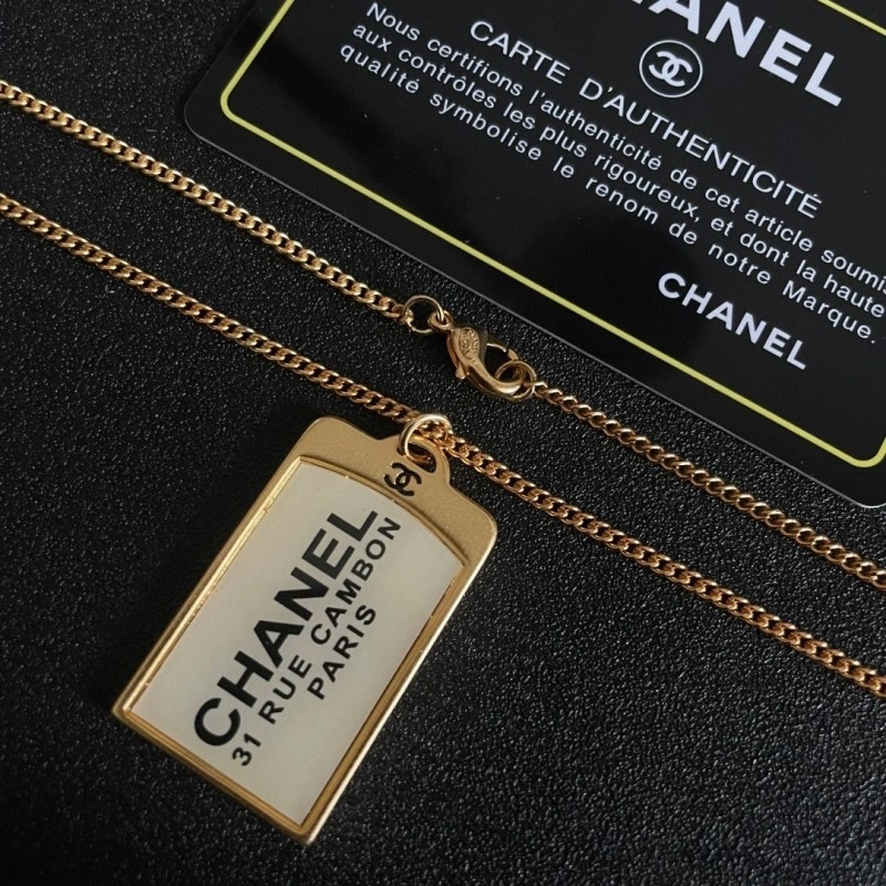 Real Chanel Necklaces