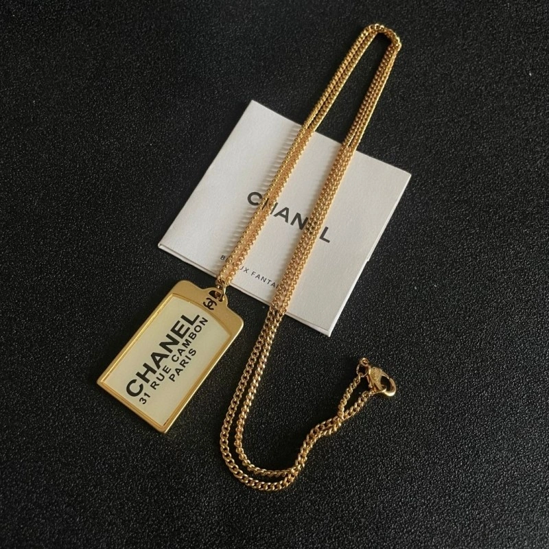 Real Chanel Necklaces