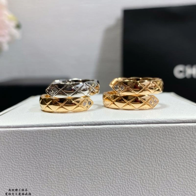 Mirror quality Chanel Rings