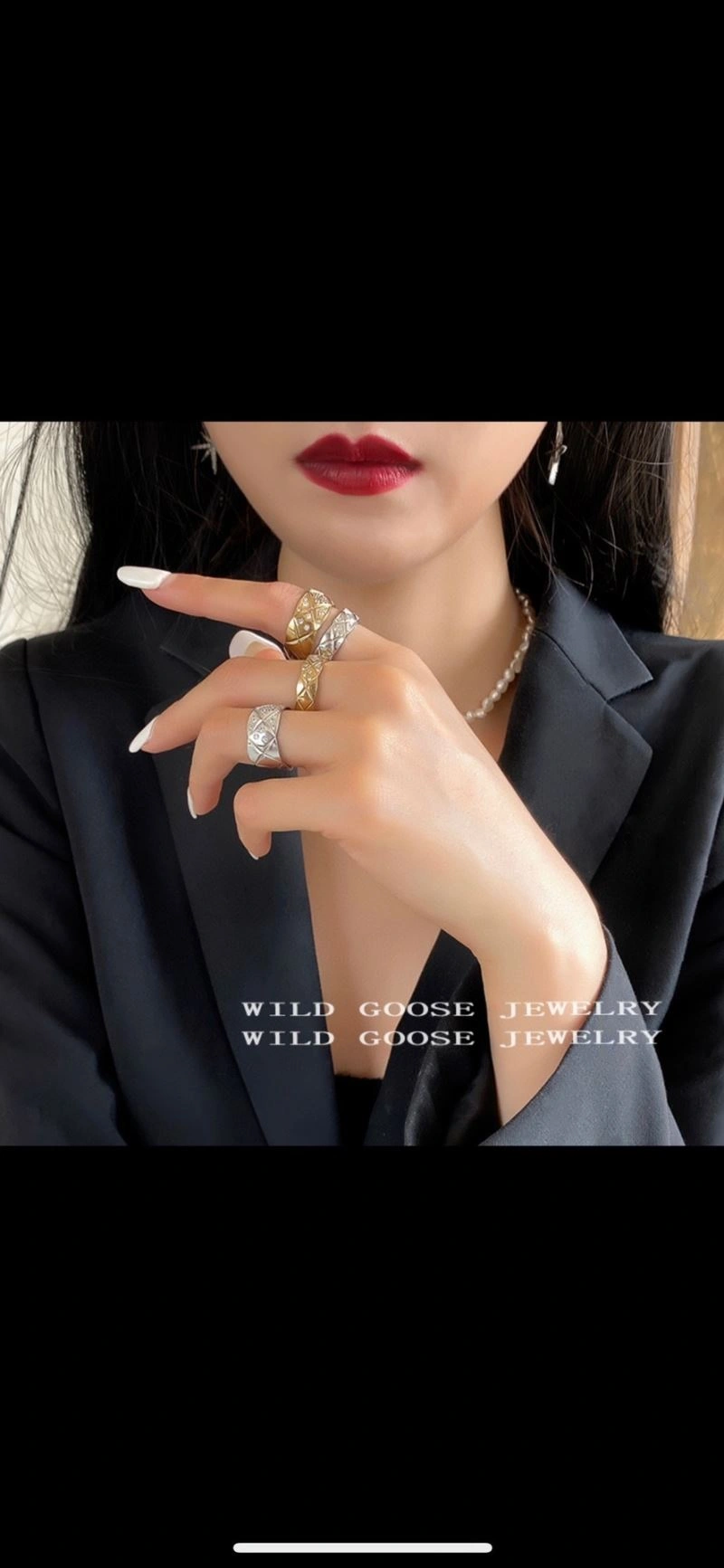 Factory-made Chanel Rings