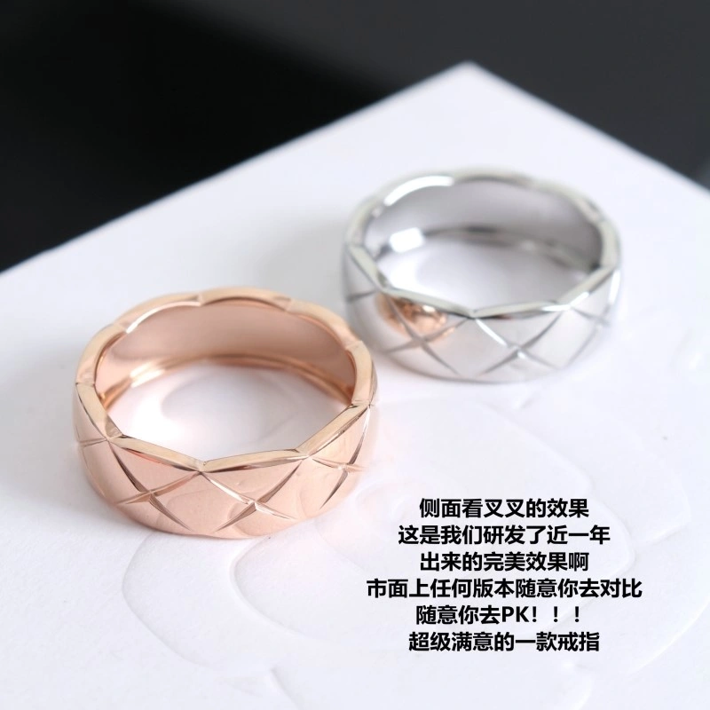 Mirror quality Chanel Rings