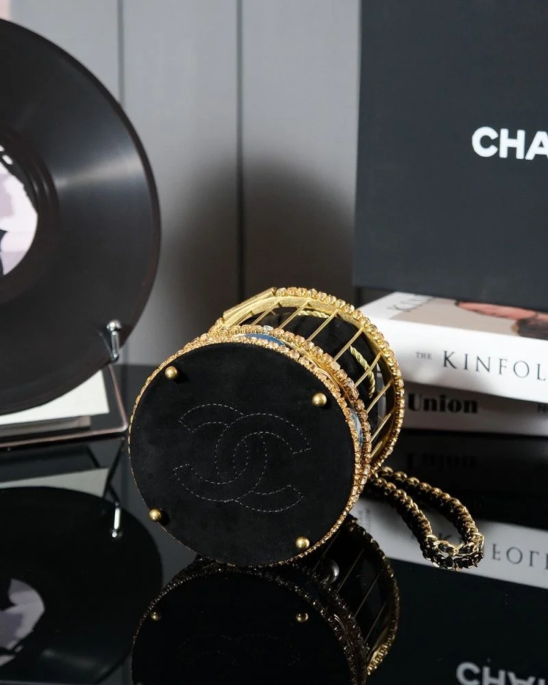 Precise copy Chanel Round Satchel