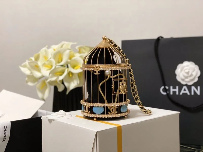 Brand-authenticated Chanel Round Satchel