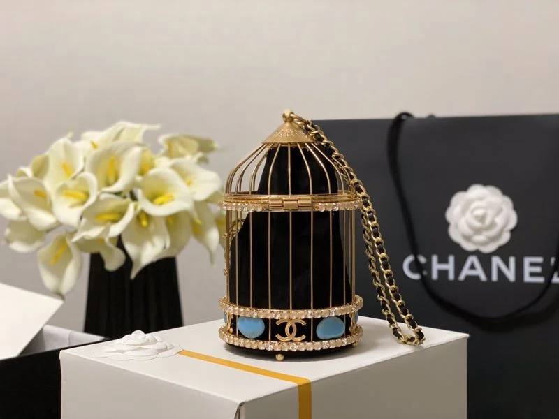 Brand-authenticated Chanel Round Satchel