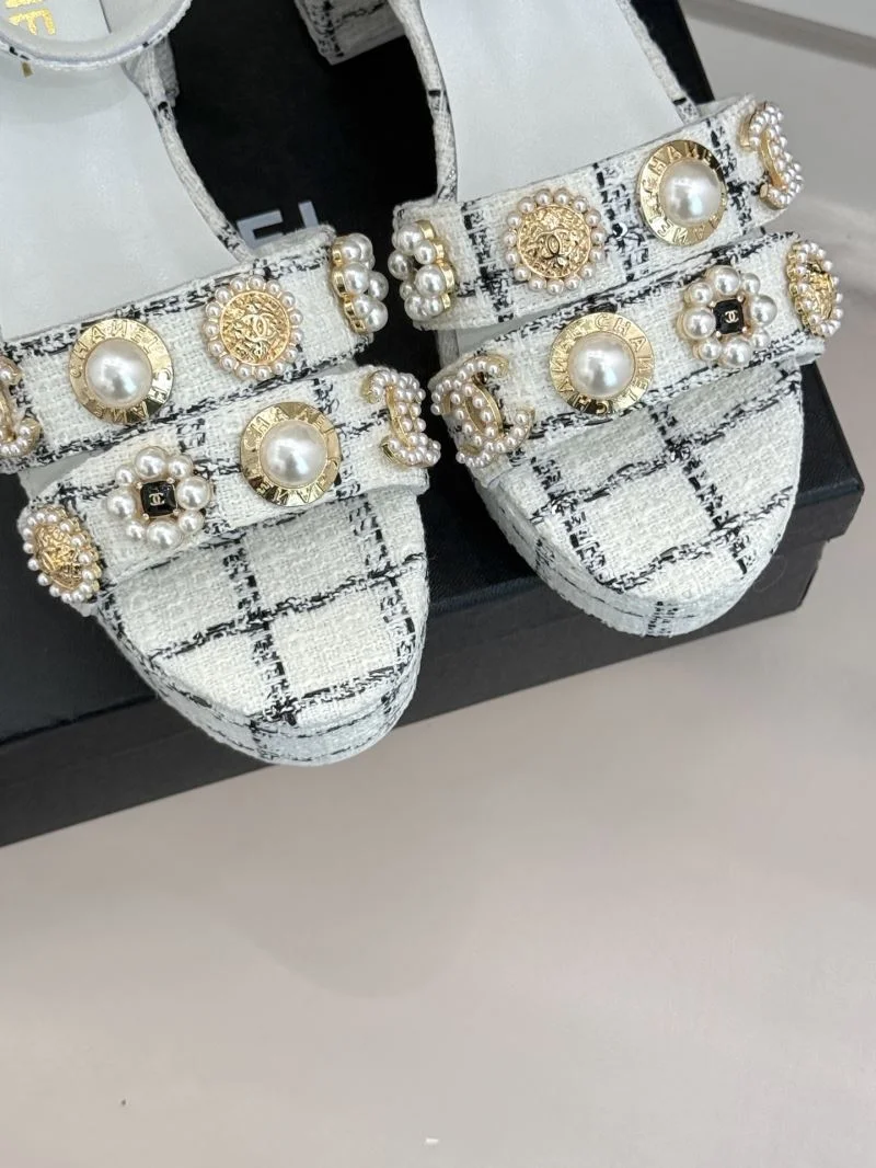Authentic Chanel Sandals