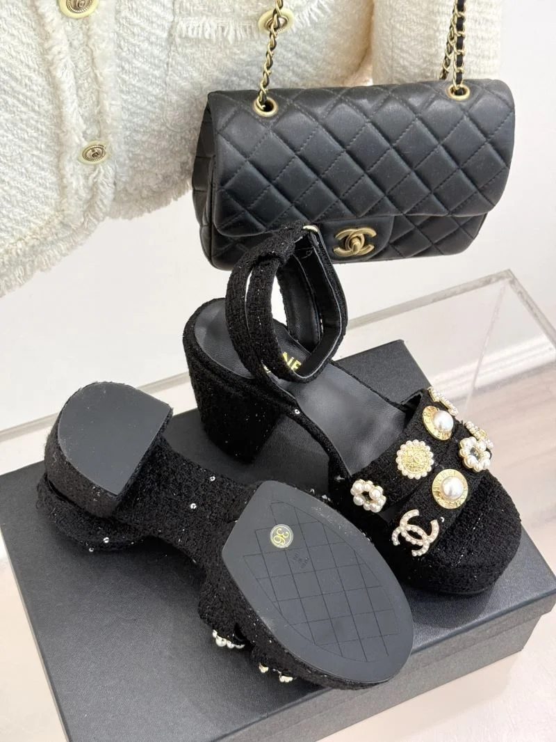 Brand-authenticated Chanel Sandals