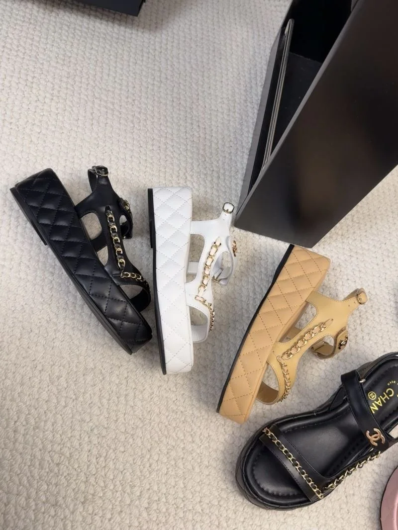 Real Chanel Sandals