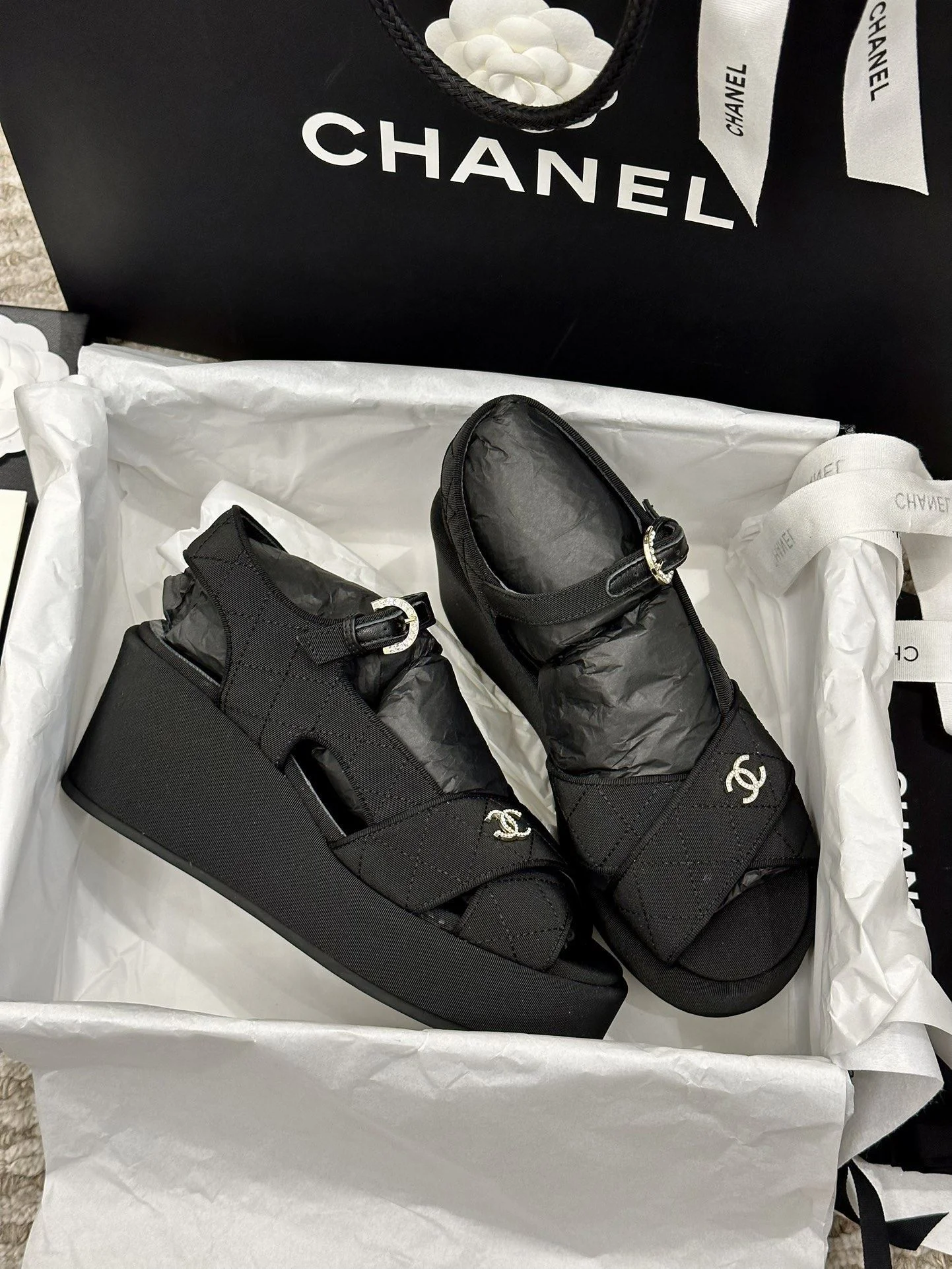 Brand-original Chanel Sandals